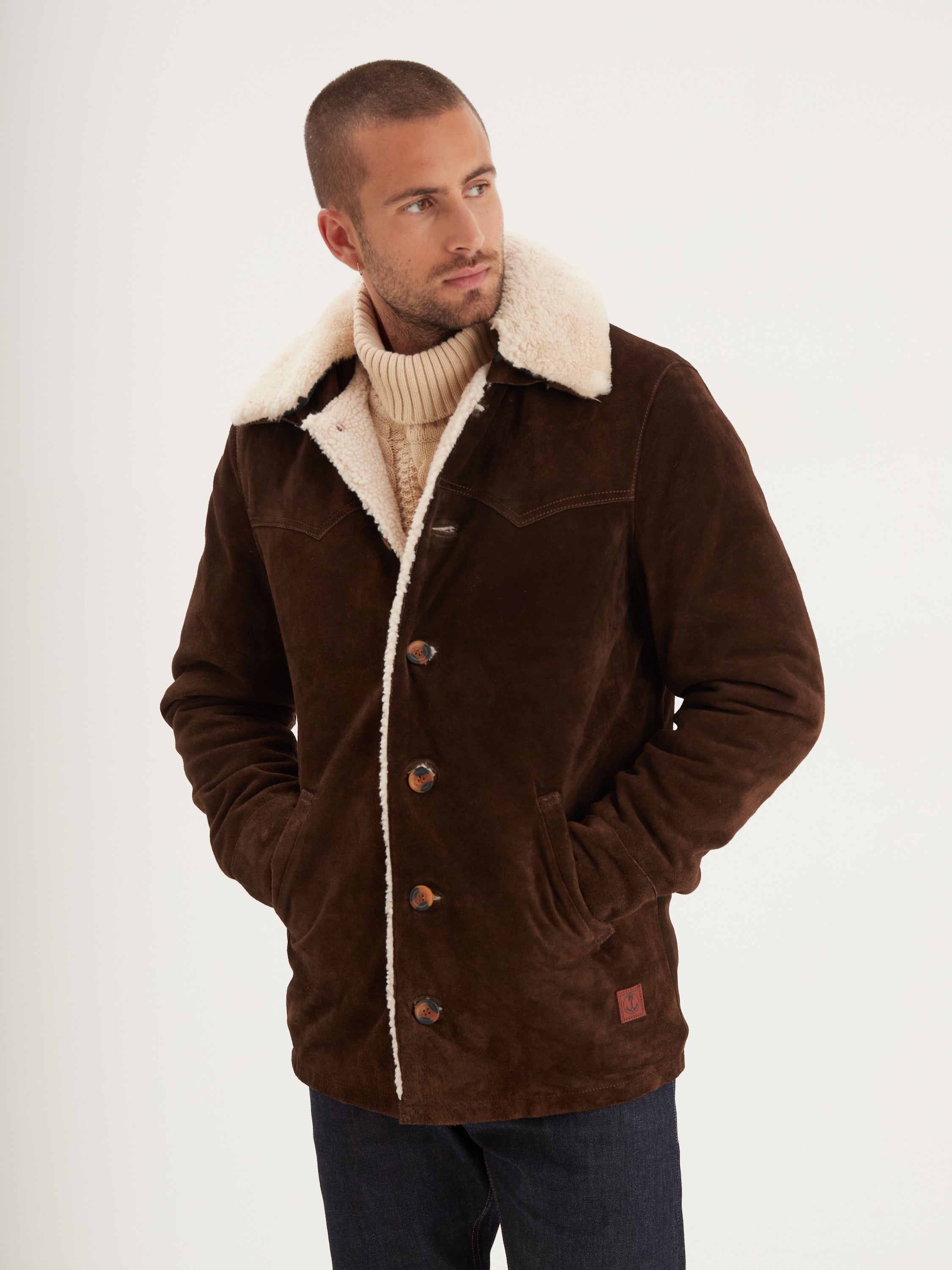 Caravan buffalo suede jacket – Daytona 73